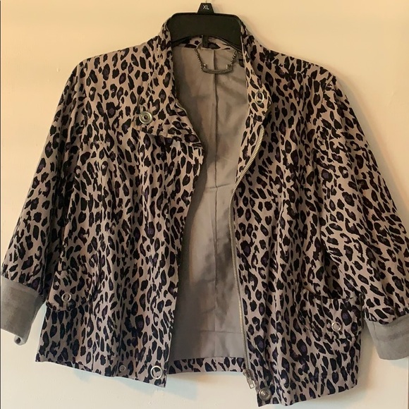 Forever 21 | Jackets & Coats | Leopard Print Crop Jacket | Poshmark